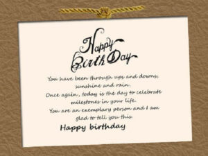 80+ Professional Birthday Wishes - Formal Quotes, Messages, Cards ...