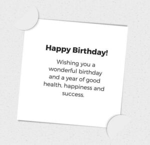 80+ Professional Birthday Wishes - Formal Quotes, Messages, Cards ...