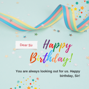 95+ Happy Birthday Wishes For Sir : Messages, Wishes, Quotes, Status ...