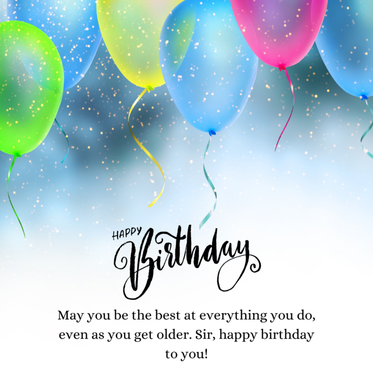 95+ Happy Birthday Wishes For Sir : Messages, Wishes, Quotes, Status ...