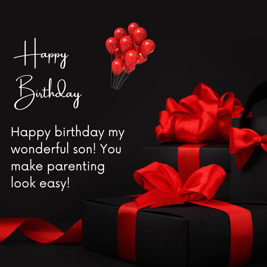 95+ Happy Birthday My Son : Wishes, Messages, Images, Quotes And Card ...