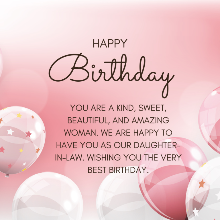 70+ Birthday Wishes Daughter in law : Messages, Quotes, Card, Status ...
