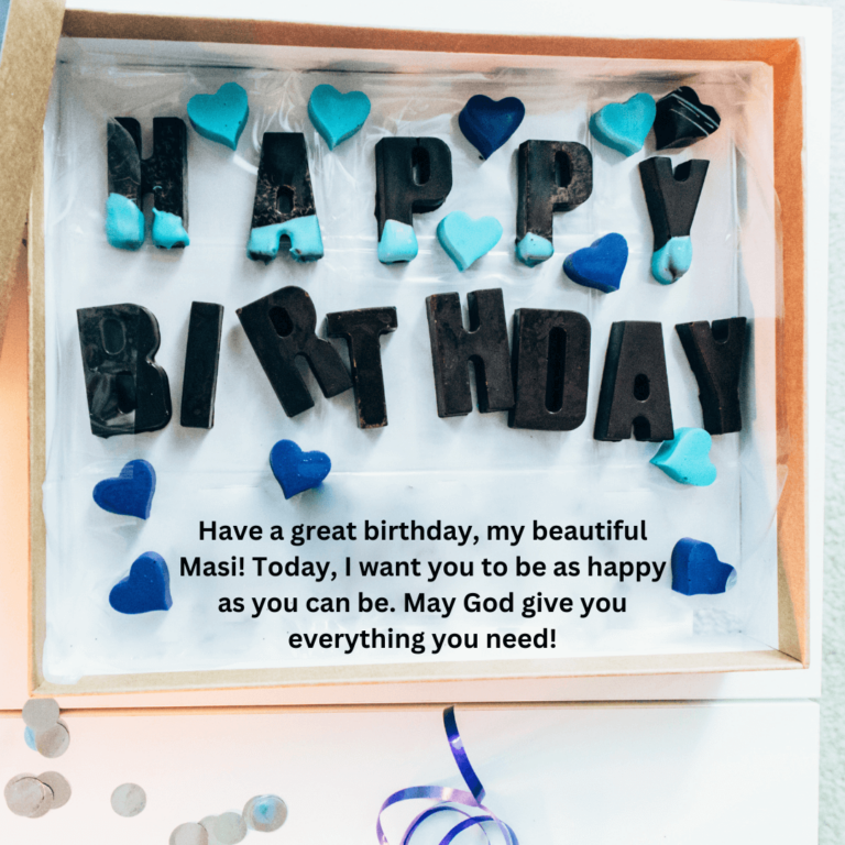 95+ Birthday Wishes For Masi : Messages, Quotes, Status, Card And ...