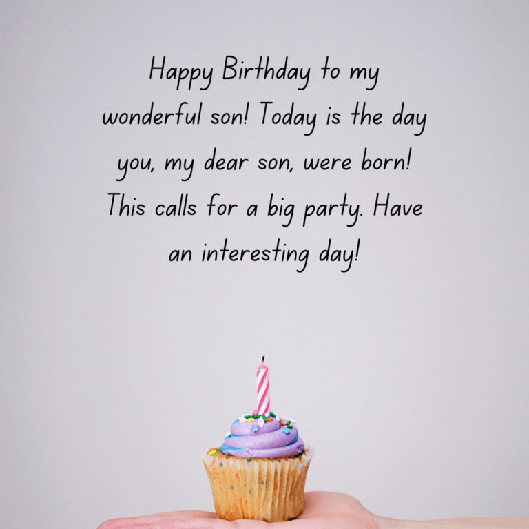 90 Blessings Birthday Wishes For Son Messages Quotes Card Images 9539
