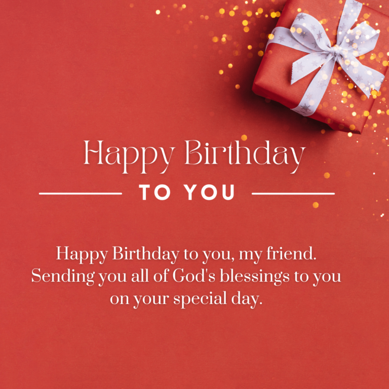 100+ Christian Birthday Wishes For Friend : Quotes, Messages, Card ...