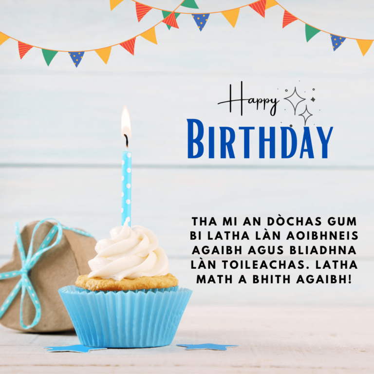 90+ Scottish Birthday Wishes : Quotes, Messages, Card, Status And ...