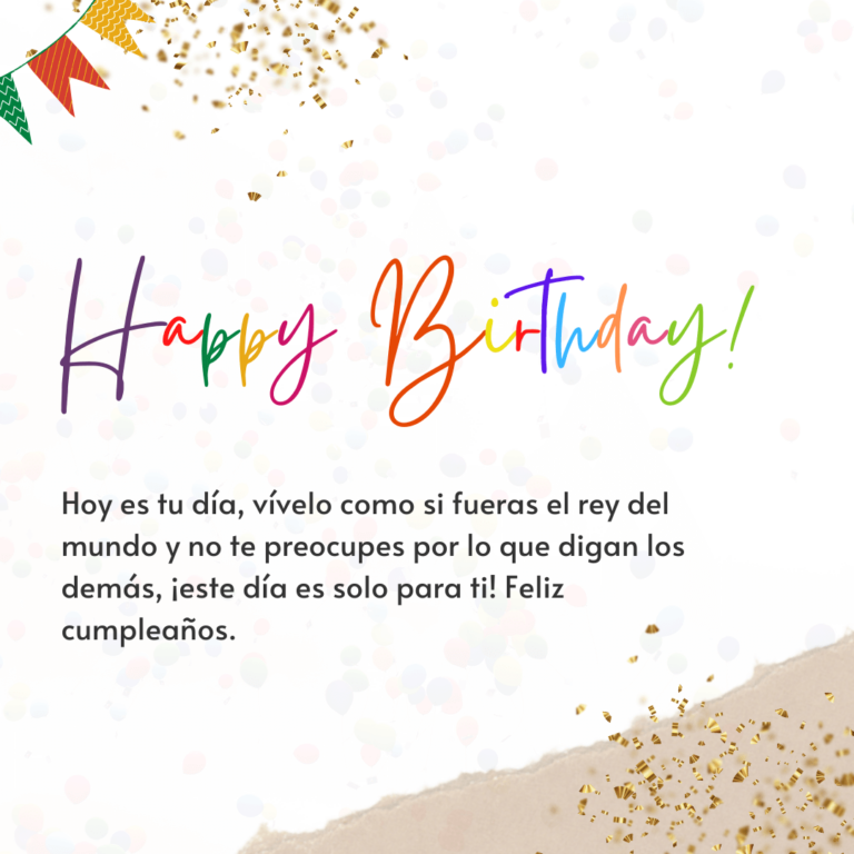 95+ Happy Birthday Wishes In Spanish : Messages, Quotes, Card, Images ...