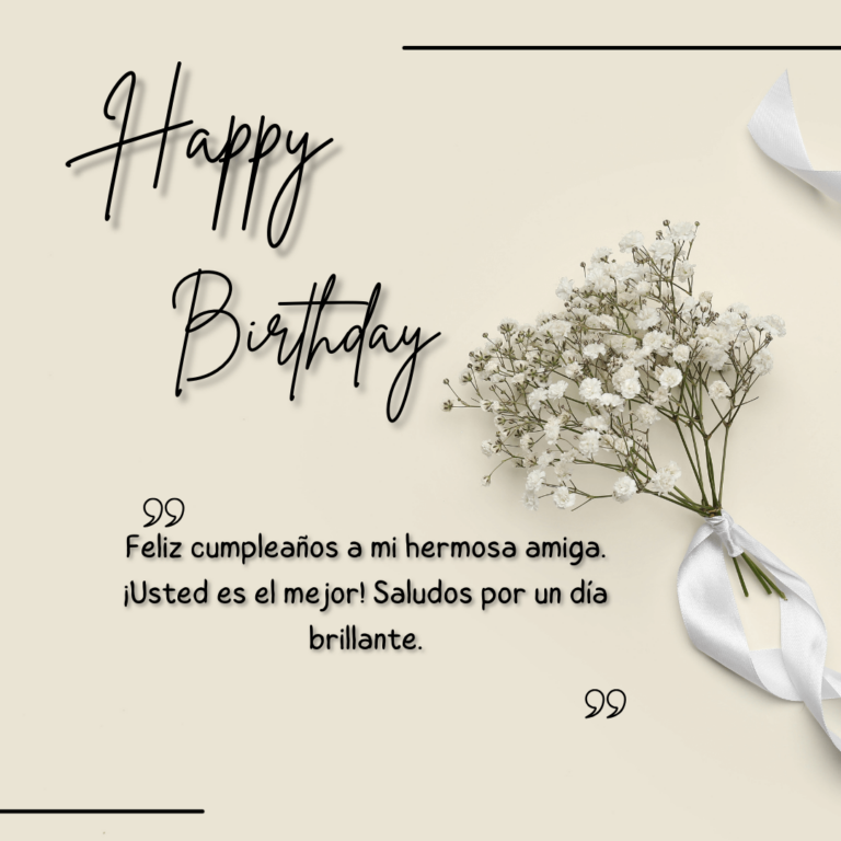 75+ Happy Birthday Wishes In Spanish - Messages, Images, Quotes, Status ...