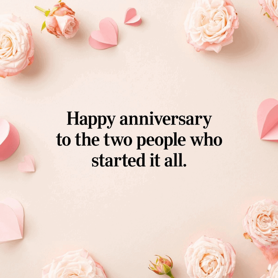 75+ Anniversary Wishes For Parents (Mom & Dad) - Quotes, Messages ...